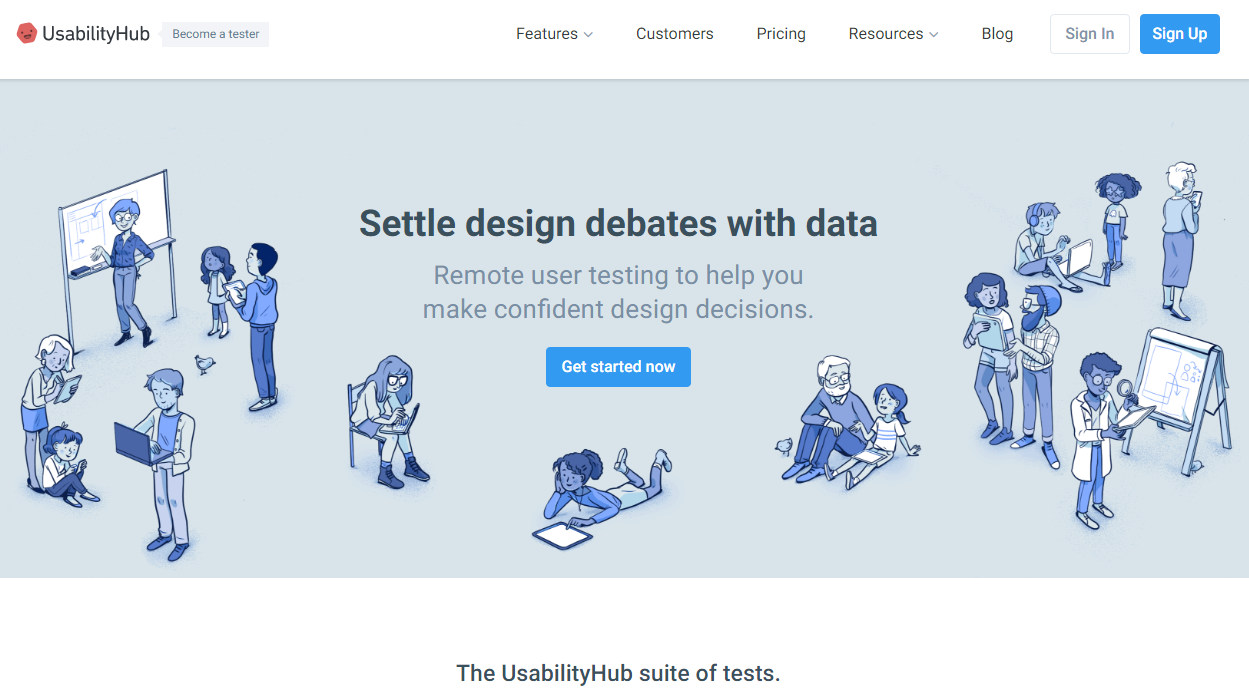 Usabilityhub - Test online - Tu Paraíso Online